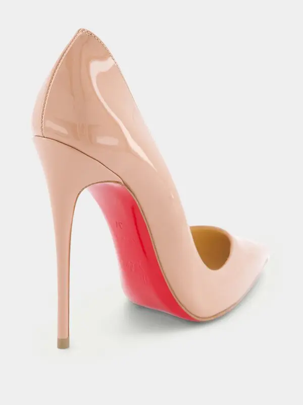 CHRISTIAN LOUBOUTIN So Kate 120mm Leather Pumps - Beige