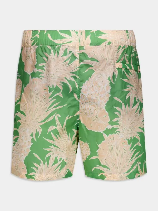 Valentino Garavani Pineapple-print Swim Shorts
