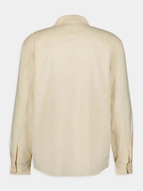 Frescobol Carioca Nuno Linen Jacket - Beige