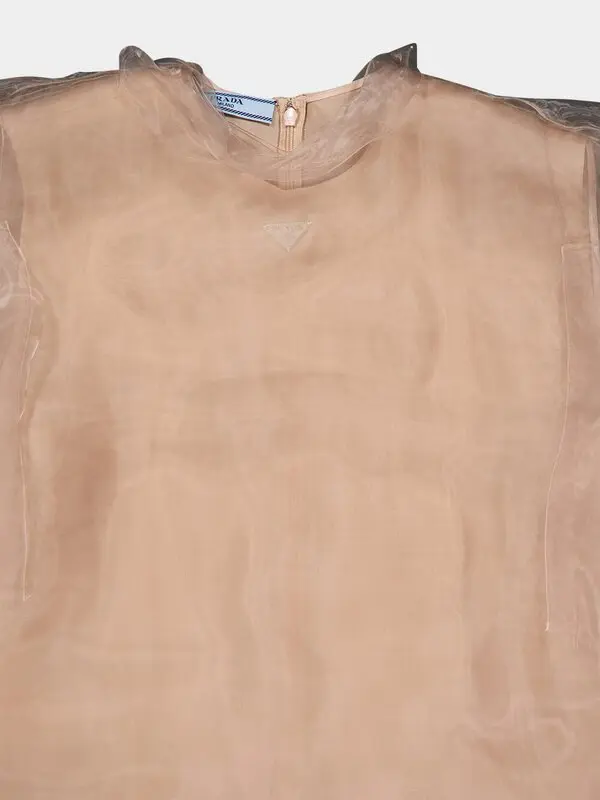 Prada Sleeveless Voile Dress