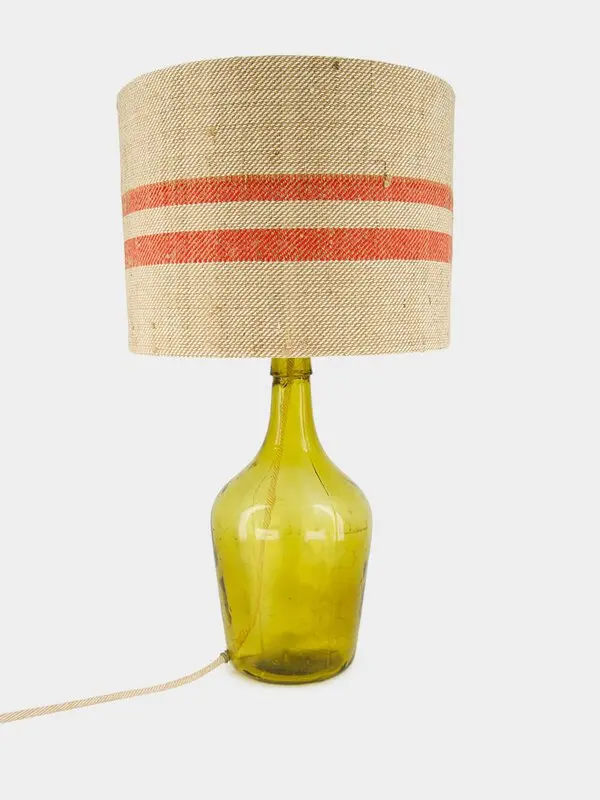PAULA LIVING Striped Lampshade - Beige