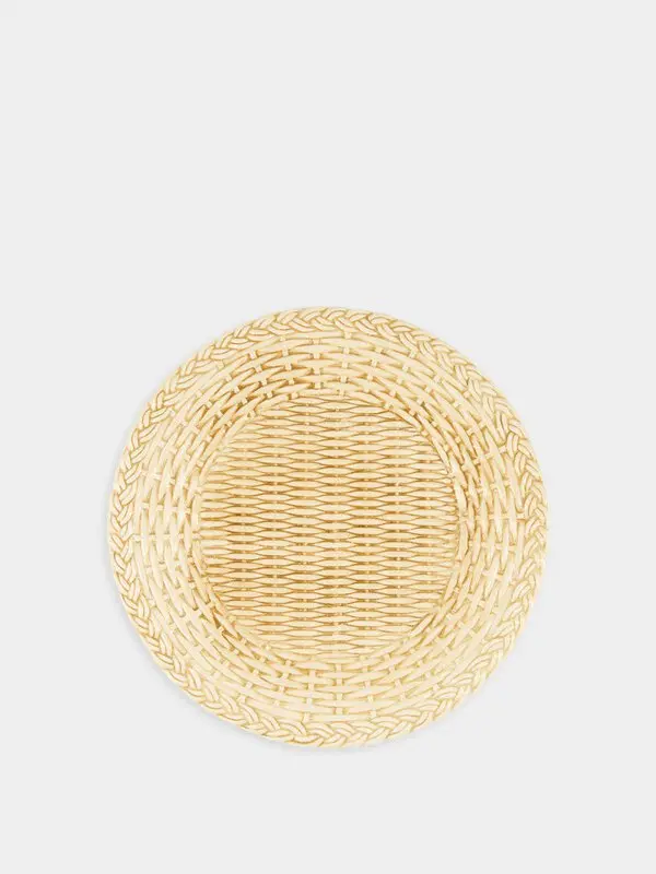 PAULA LIVING Birre Dessert Plate - Beige