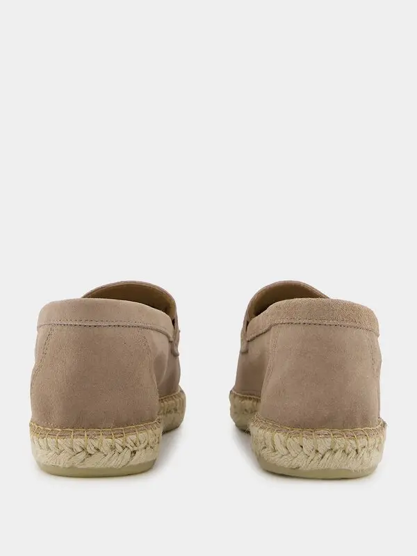 Frescobol Carioca Marcelo Suede Espadrille Loafers