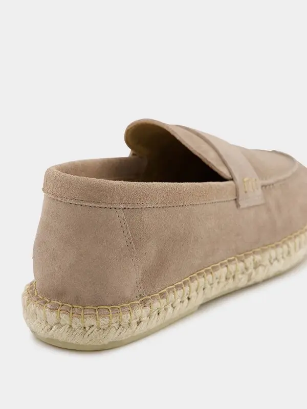 Frescobol Carioca Marcelo Suede Espadrille Loafers