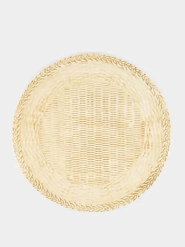 PAULA LIVING Birre Ceramic Dinner Plate - Beige