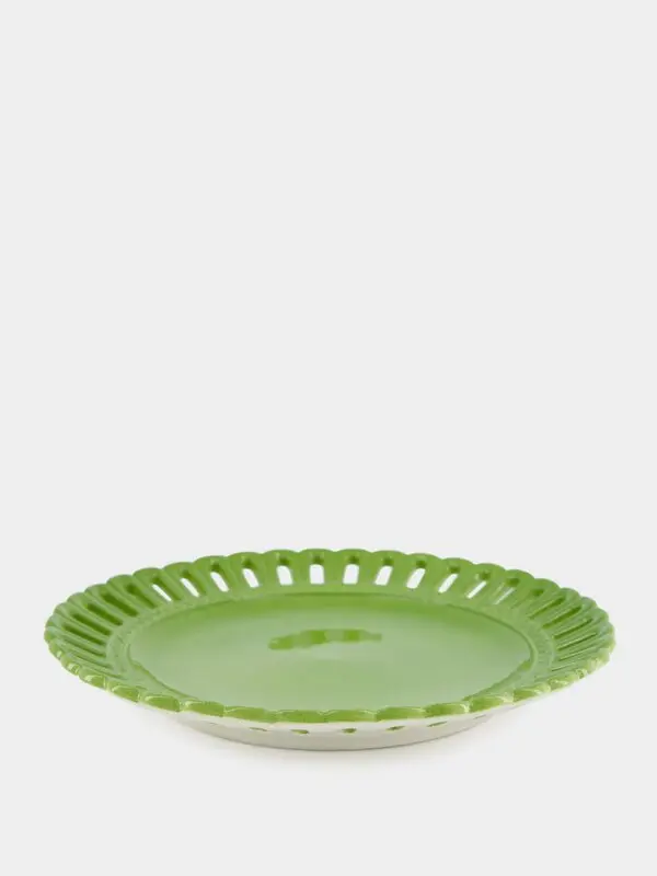PAULA LIVING Estoril Handpainted Ceramic Dinner Plate