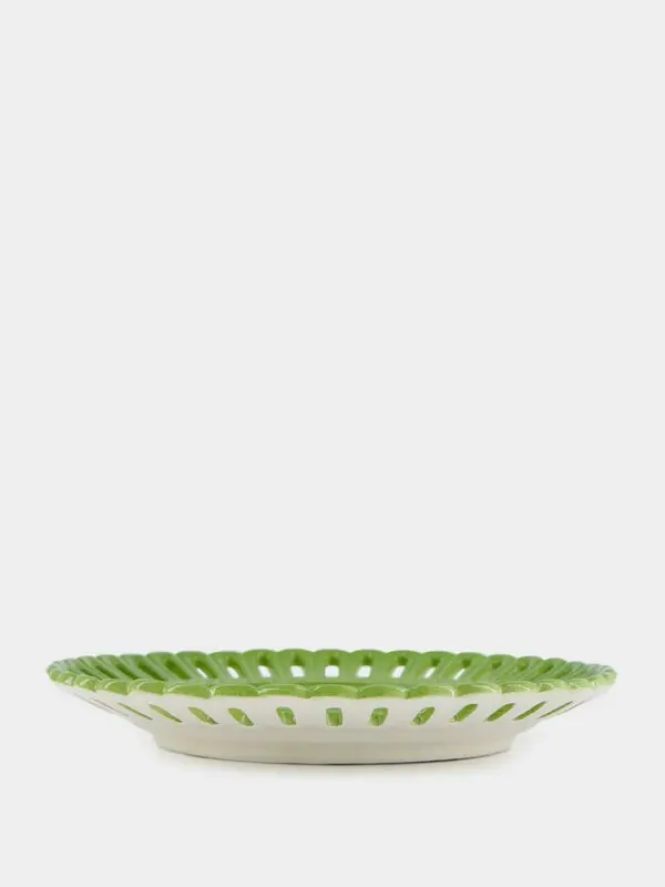 PAULA LIVING Estoril Handpainted Ceramic Dinner Plate