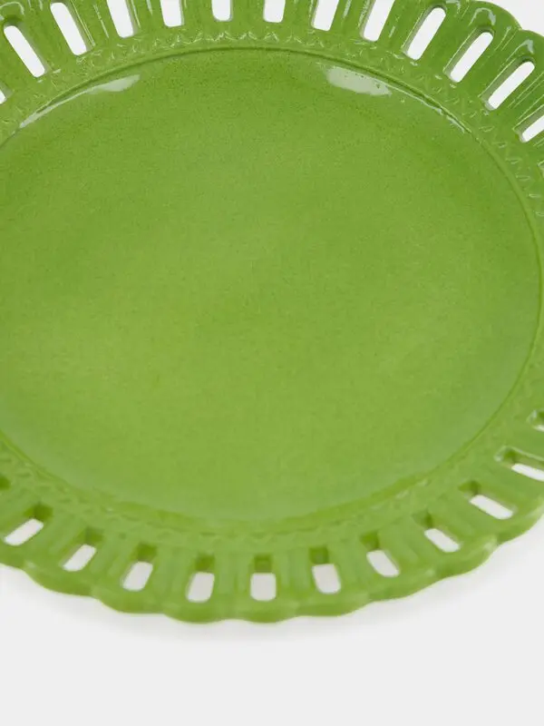 PAULA LIVING Estoril Handpainted Ceramic Dinner Plate