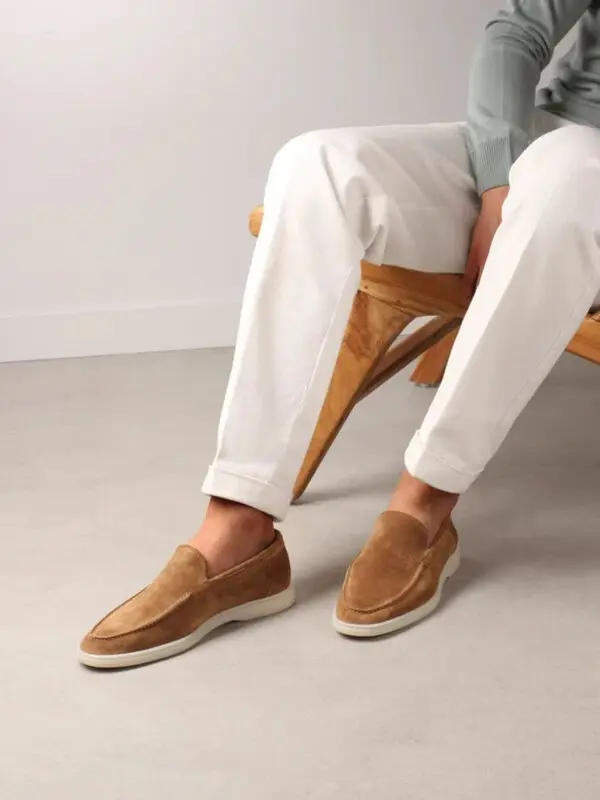 AURELIEN Yacht Loafers - Beige