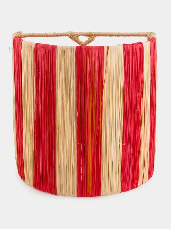 FANTASIA ARTE Small Striped Wall Sconce - Beige