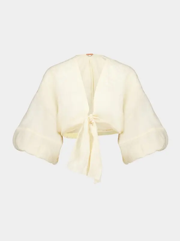 Johanna Ortiz Dream Dreams Linen Top
