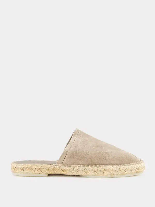 AURELIEN Beachside Suede Espadrille Slippers