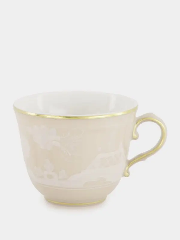 GINORI 1735 Oriente Italiano Meringa Coffee Cup - Beige