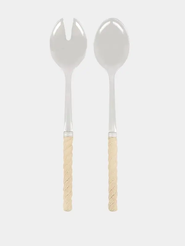 NEVA Corda Rope Salad Set By - Beige