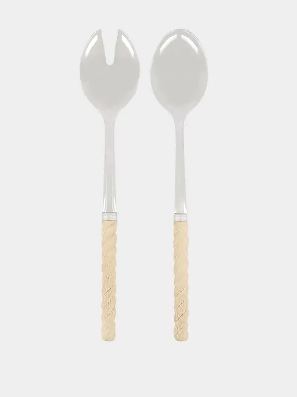 NEVA Corda Rope Salad Set By - Beige