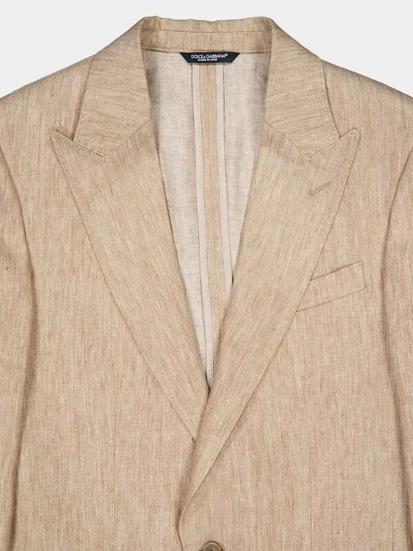 Dolce & Gabbana Linen Taormina Jacket