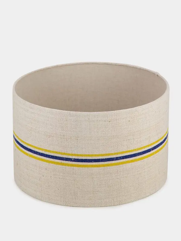 PAULA LIVING Linen Lampshade With Stripes