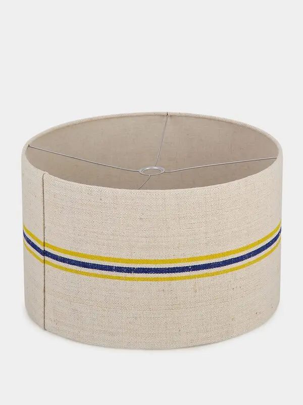 PAULA LIVING Linen Lampshade With Stripes