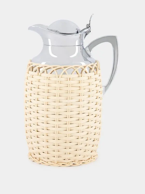 GIOBAGNARA Villandry Natural Rattan Carafe - Beige