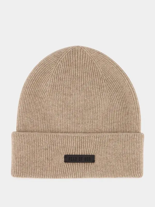 Fear Of God Cashmere Beanie - Beige