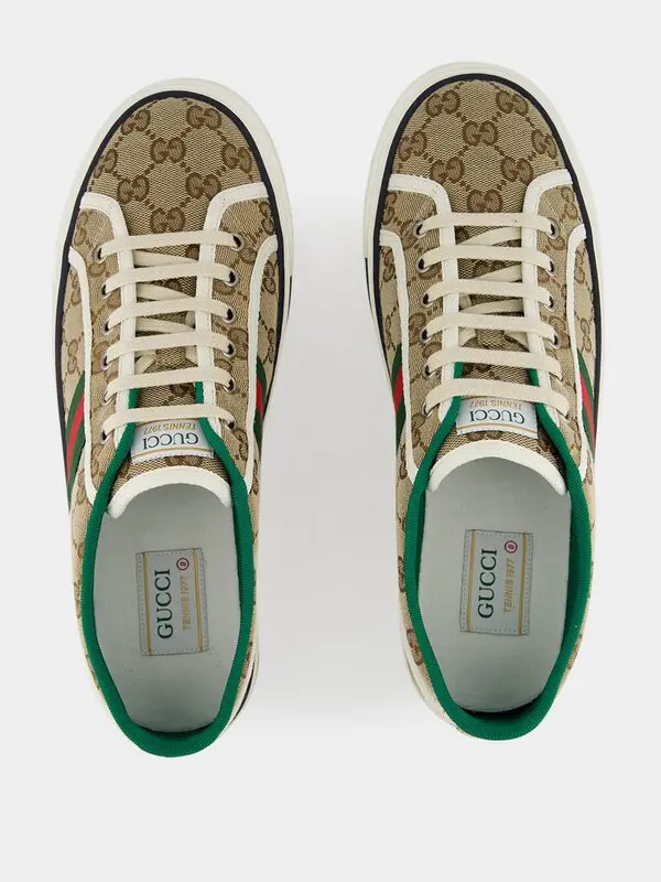 Gucci Gg Tennis 1977 Trainer - Beige