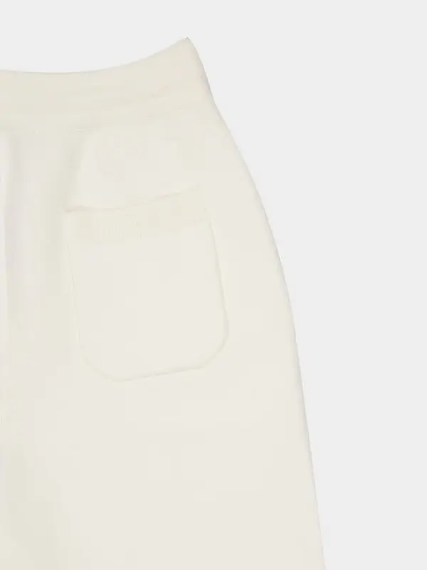 TOM FORD Off-white Slim Fit Jogger Pants In Compact Merino Cashmere