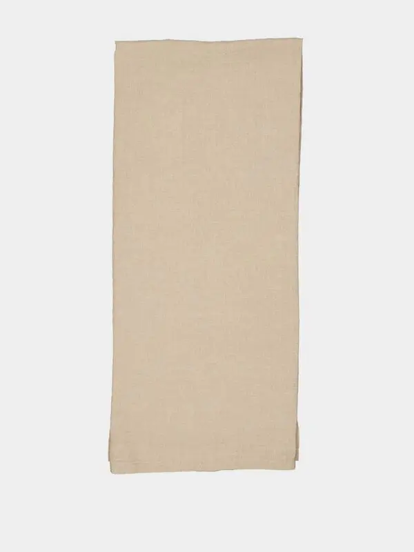 LINOROOM Natural Linen Towel - Beige