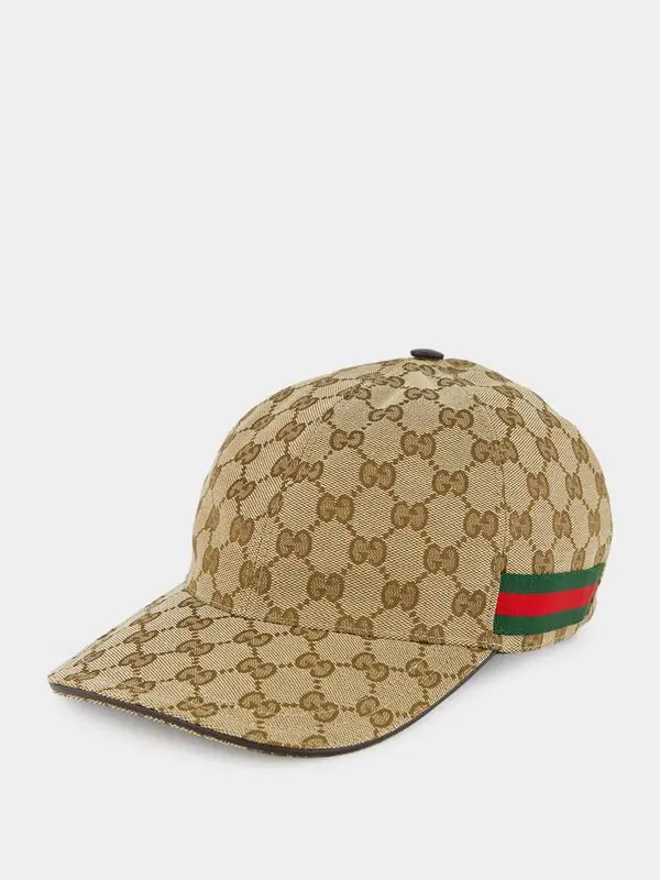 Gucci Gg Canvas Baseball Cap - Beige