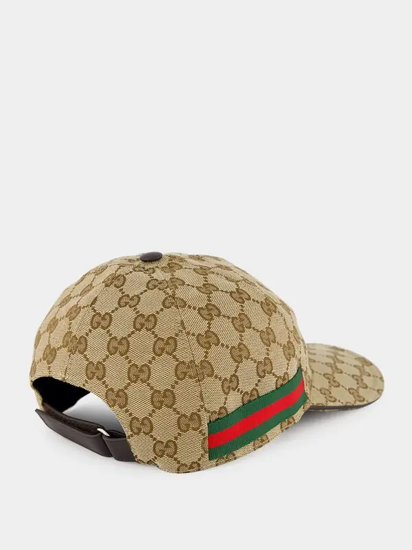Gucci Gg Canvas Baseball Cap - Beige