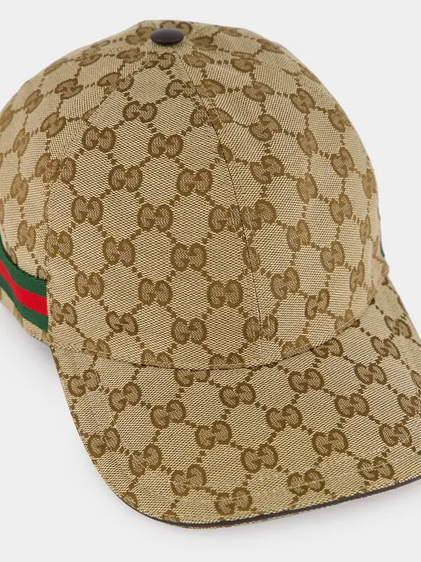 Gucci Gg Canvas Baseball Cap - Beige