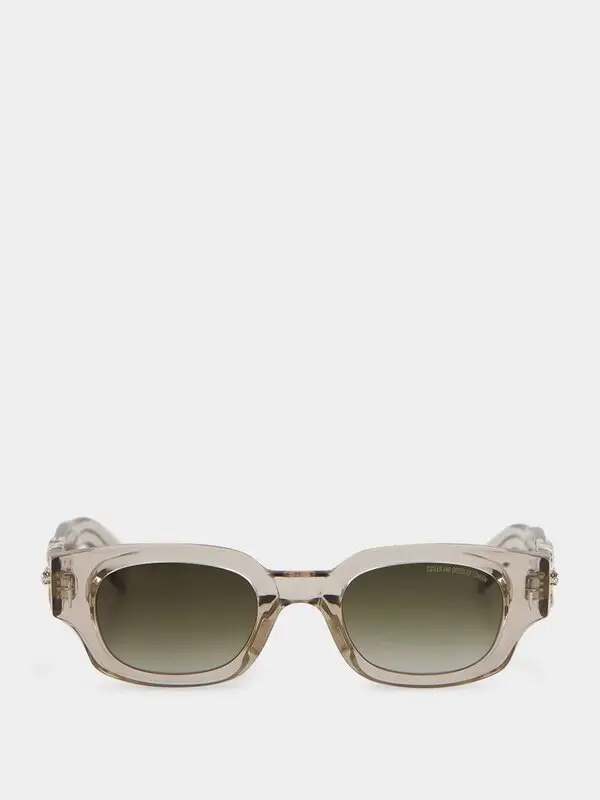 CUTLER AND GROSS Square Sunglasses - Beige