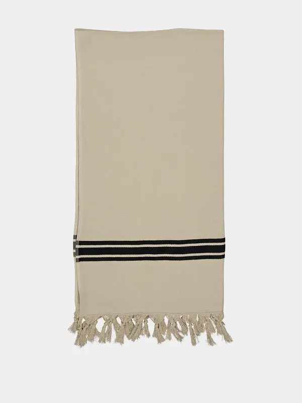 HAOMY Beach Towel Tuitti In Taupe - Beige