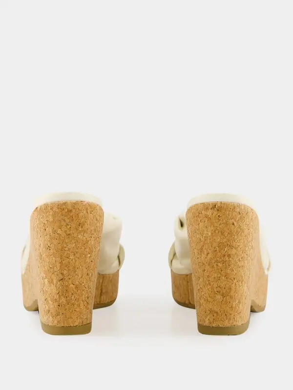 JIMMY CHOO Avenue Wedge 95 Mules