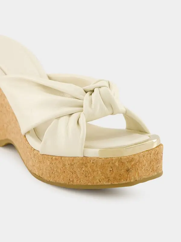 JIMMY CHOO Avenue Wedge 95 Mules