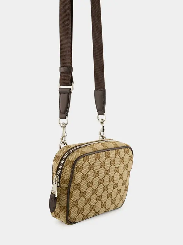 Gucci Gg Canvas Mini Crossbody Bag