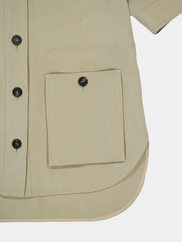 FERRAGAMO Cotton-silk Saharan Jacket