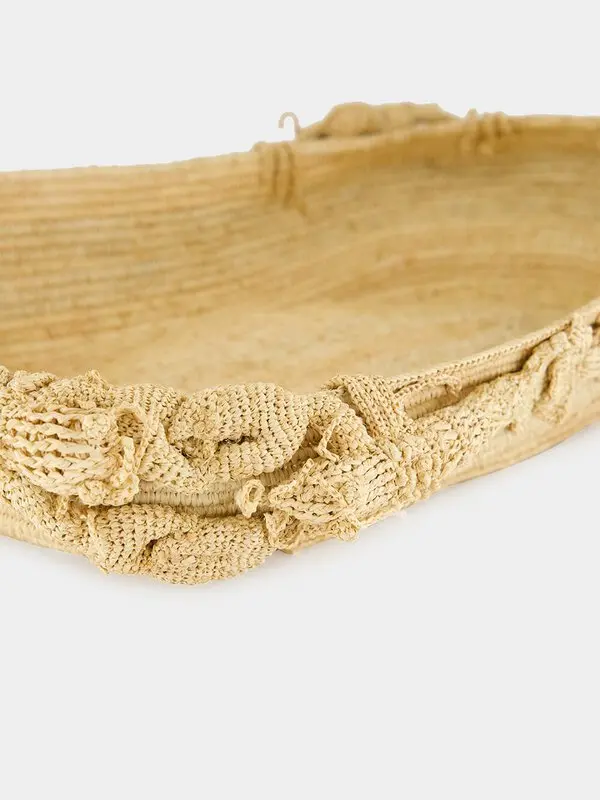 NATALIA BRILLI Natural Raffia Langoustine Plate