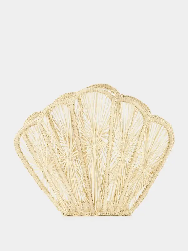 CORO CORA Natural Shell Napkin Holder - Beige