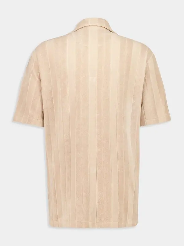 Fendi Terry Jacquard Bowling Shirt