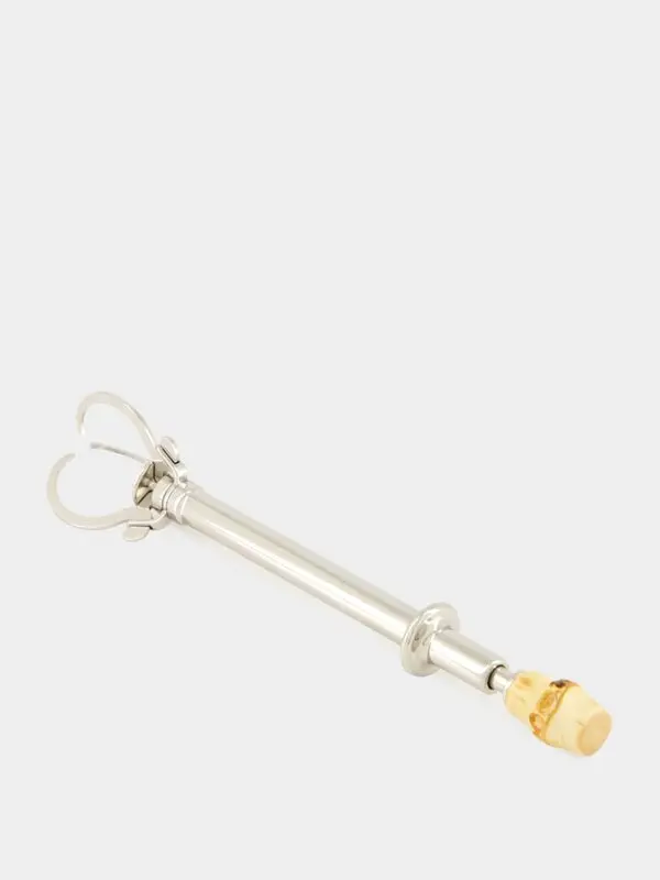 LORENZI MILANO Bamboo Root Ice Tongs