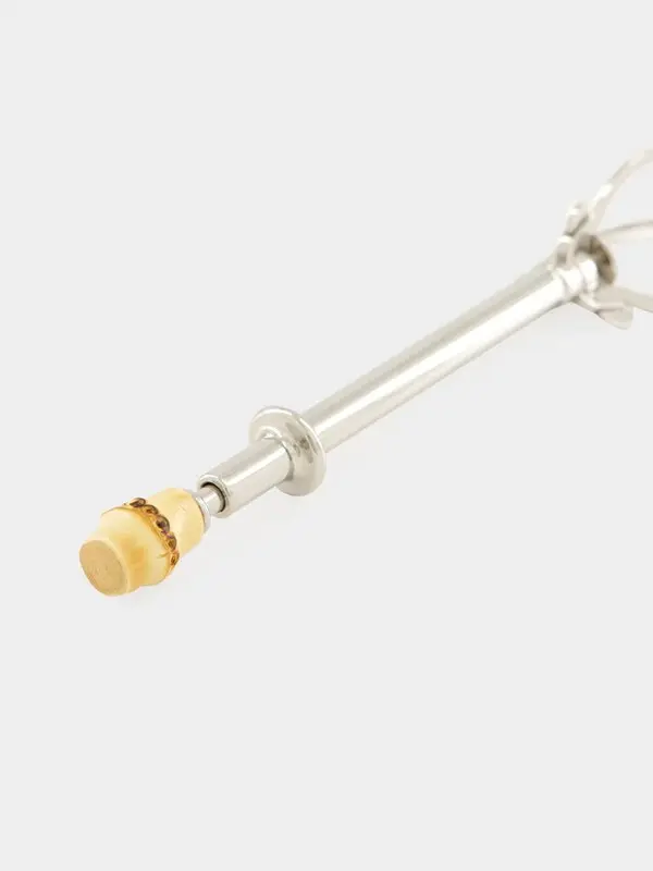 LORENZI MILANO Bamboo Root Ice Tongs