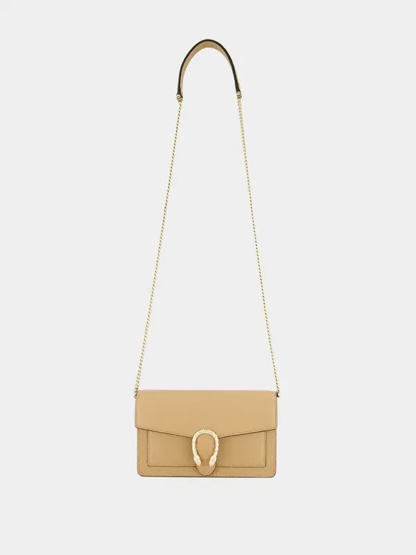 Gucci Dionysus Mini Shoulder Bag - Beige