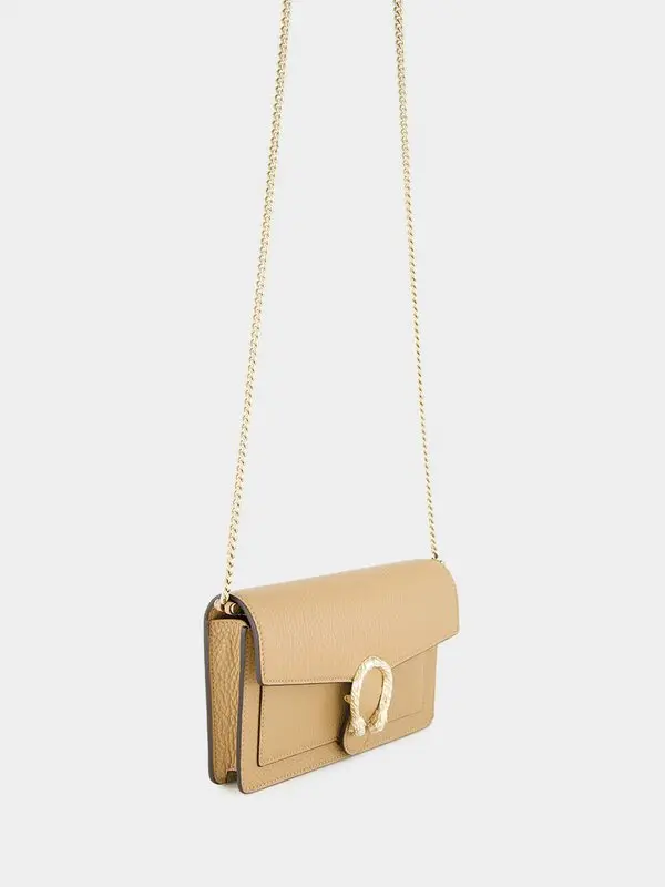 Gucci Dionysus Mini Shoulder Bag - Beige