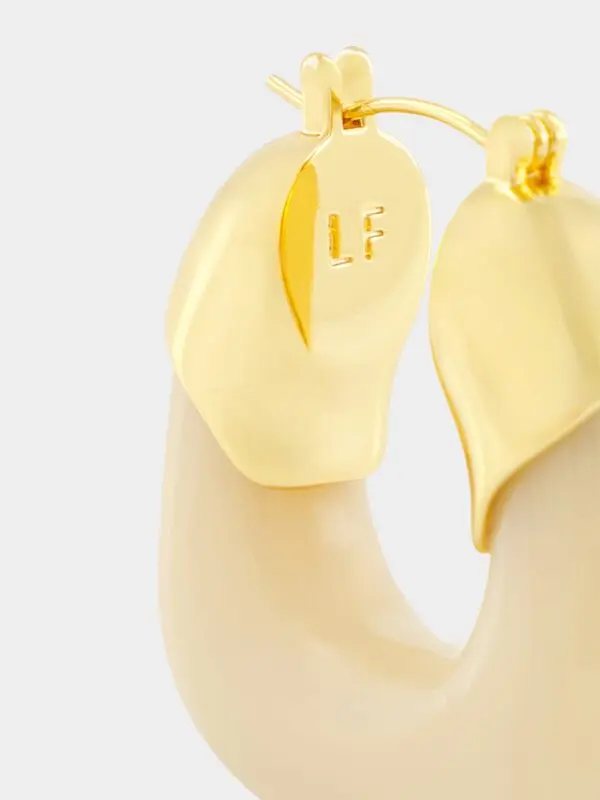LIZZIE FORTUNATO Organic Hoops