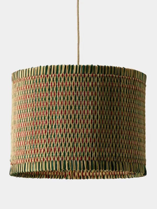 HOUSE OF CAPRICORN Handmade Coruche Reed Ceiling Lamp - Beige