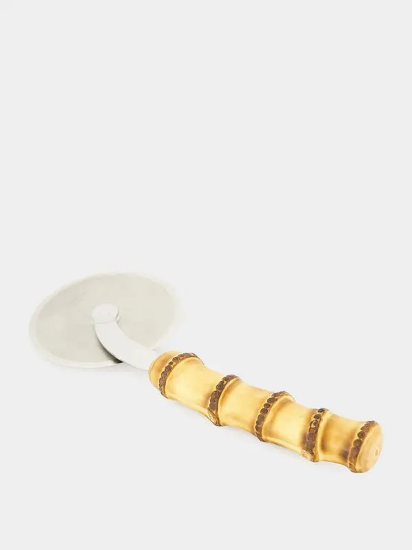 LORENZI MILANO Bamboo Root Pizza Cutter