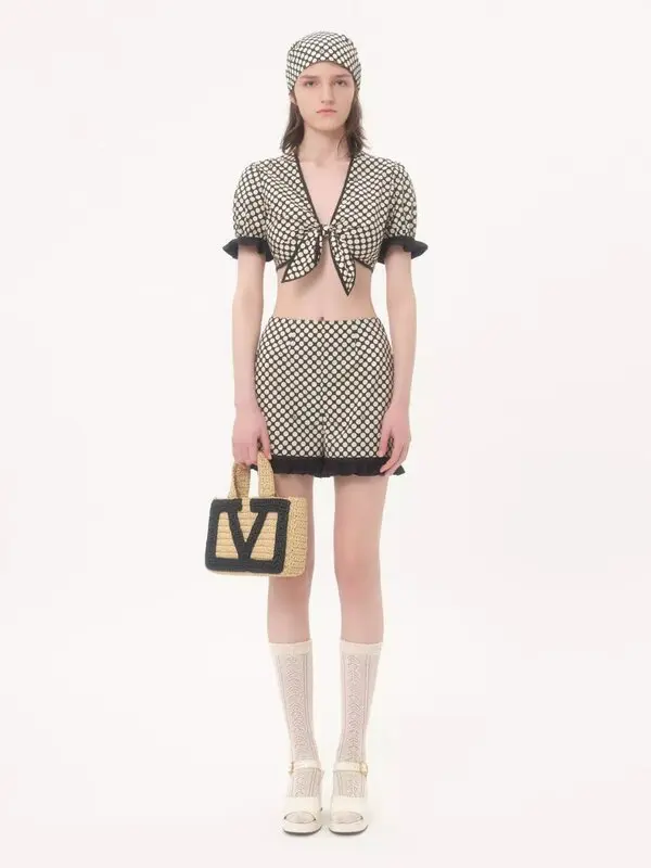 Valentino Garavani Viva Superstar Small Shopping Bag - Beige