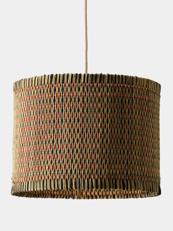 HOUSE OF CAPRICORN Handmade Coruche Reed Ceiling Lamp - Beige