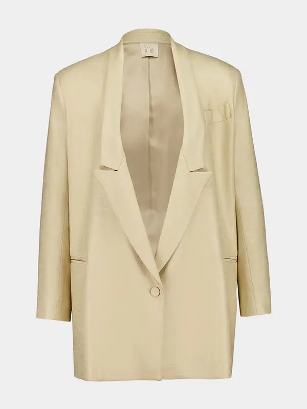PAULA Frida Deconstructed Twill Blazer