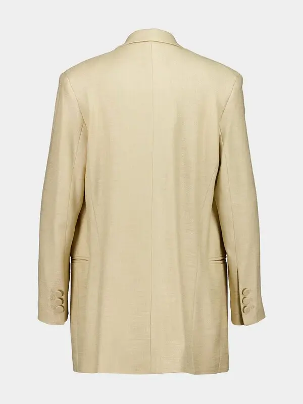 PAULA Frida Deconstructed Twill Blazer